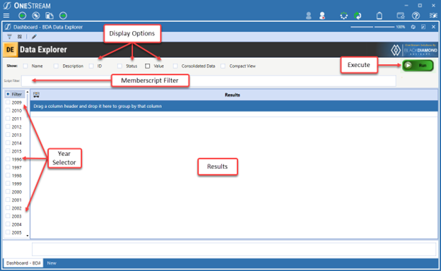 BDA Data Explorer - Documentation